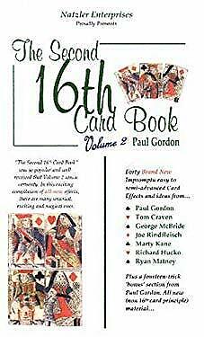 The Second 16th Card Book: Volume 2 by Paul Gordon - Magic Tricks The ...